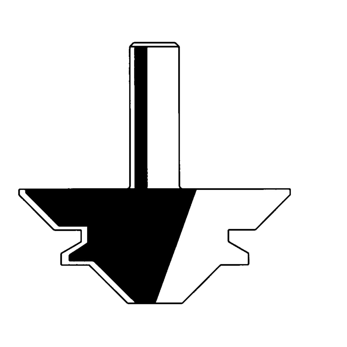 Freud Freud Router Bit - Lock Mitre Bit, 2-3/4" Dia., 1/2" Shank ...